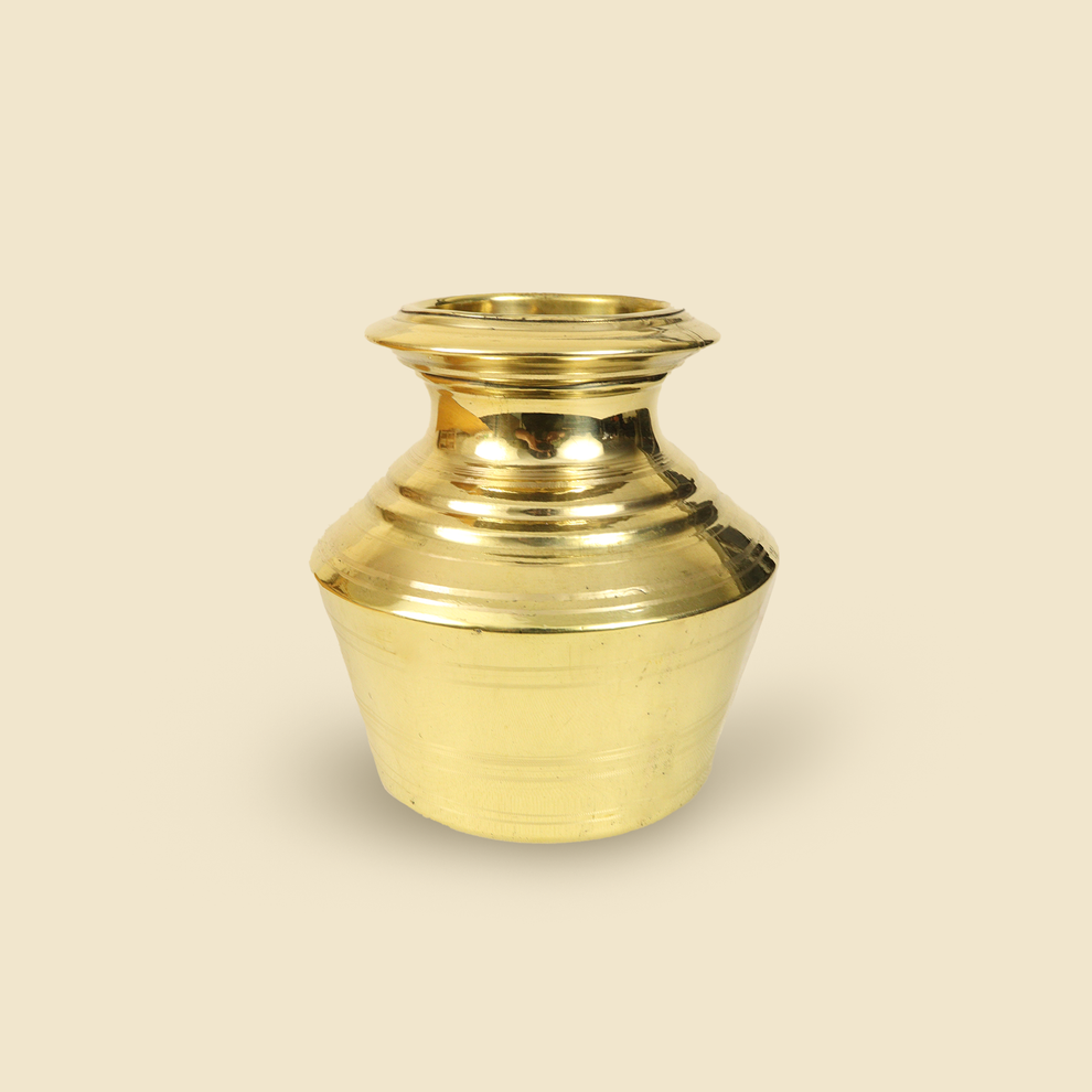 Buy Brass Water Pot Kudam - Traditional Water Storage – Free Delivery ...