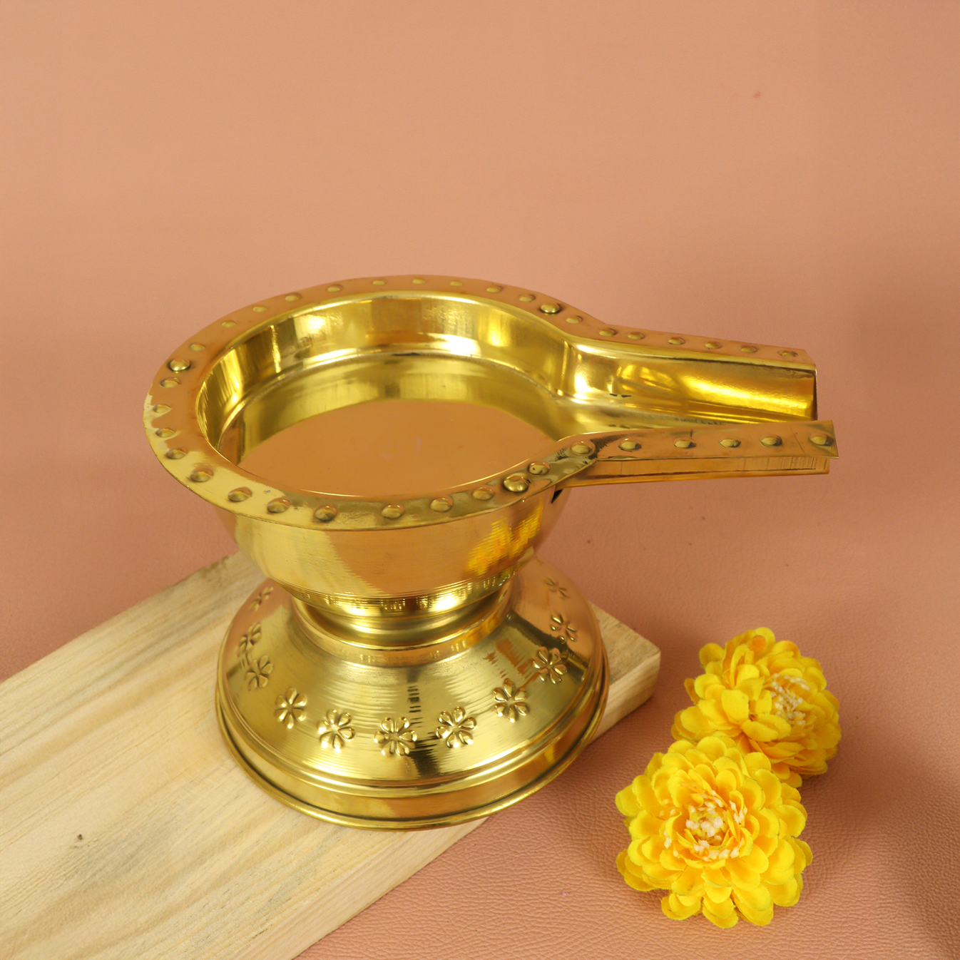 Buy Premium Brass Abhishek Patra Plate Tray – Pujalane
