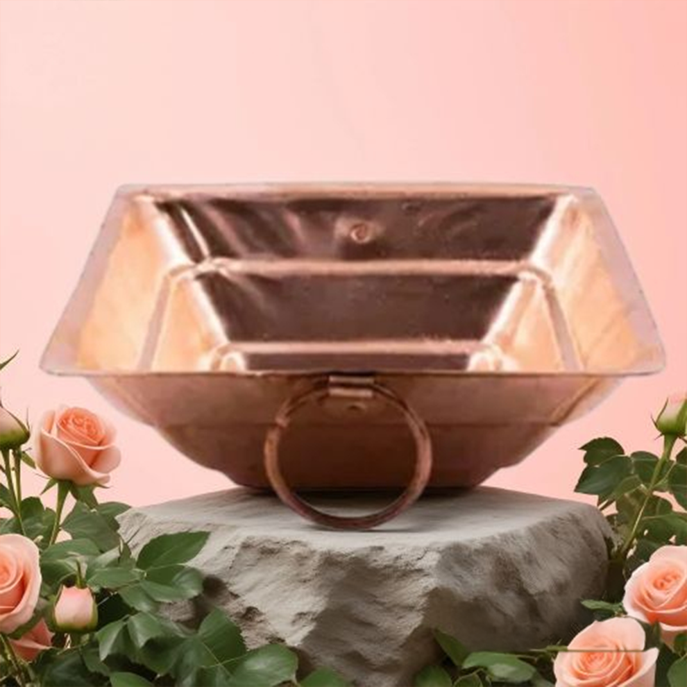 Buy Copper Hawan Yagya Kund - Essential for Fire Rituals – Pujalane
