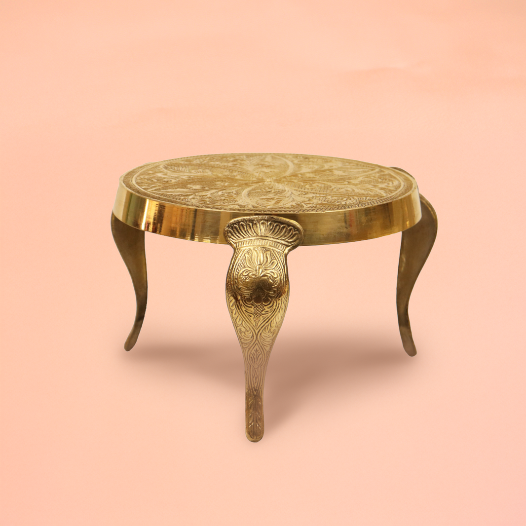Buy Chowkis Online – Decorative Platforms for Puja and Décor – Pujalane